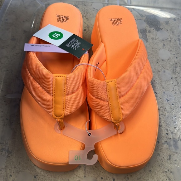 wild fable | Shoes | New Angela Platform Sandal Wild Fable Orange ...